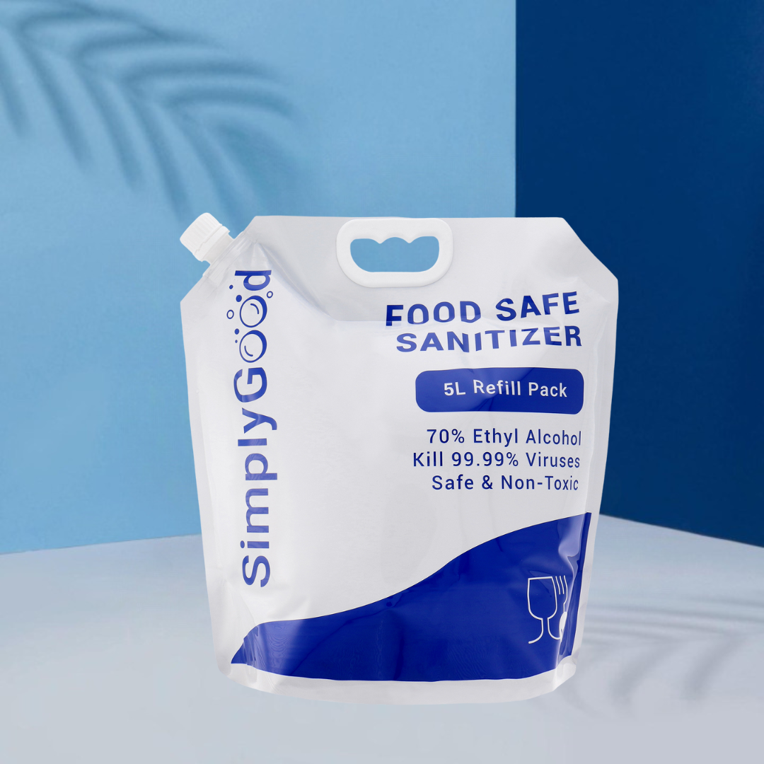 5L Food-Grade Sanitizer Refill Pack – SimplyGood